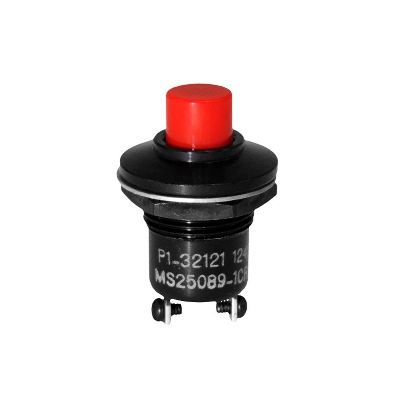 OTTO - Push Switch - Red - P1-32121 - MS25089-1CR