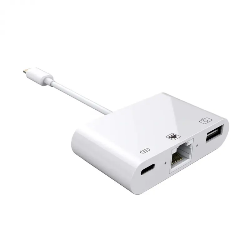 Lightning na Gb LAN 3u1 Adapter