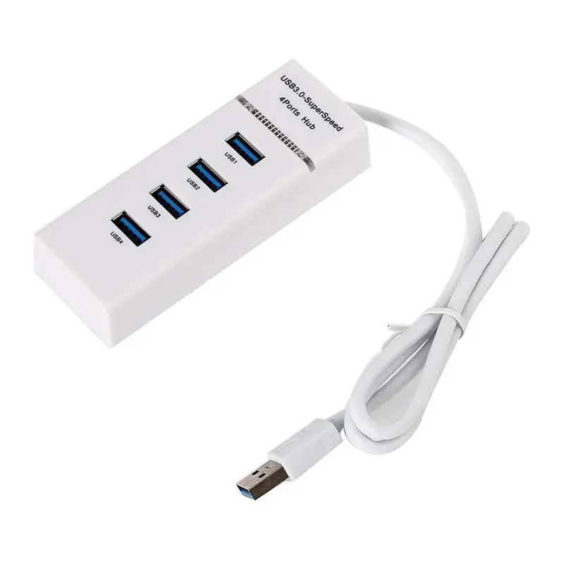 JWD-U36 USB 3.0 Hub, 4 porta, Beli