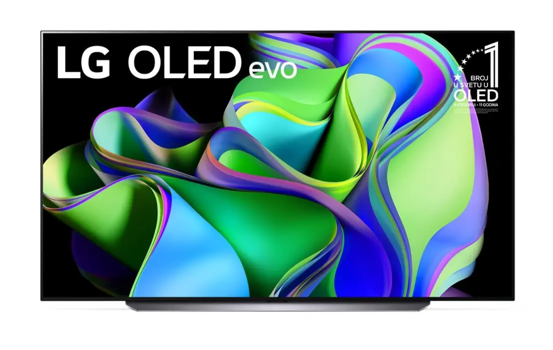 LG OLED83C31LA Televizor OLED evo, 83", 4K HDR, Smart, WebOS, Tamnosivi