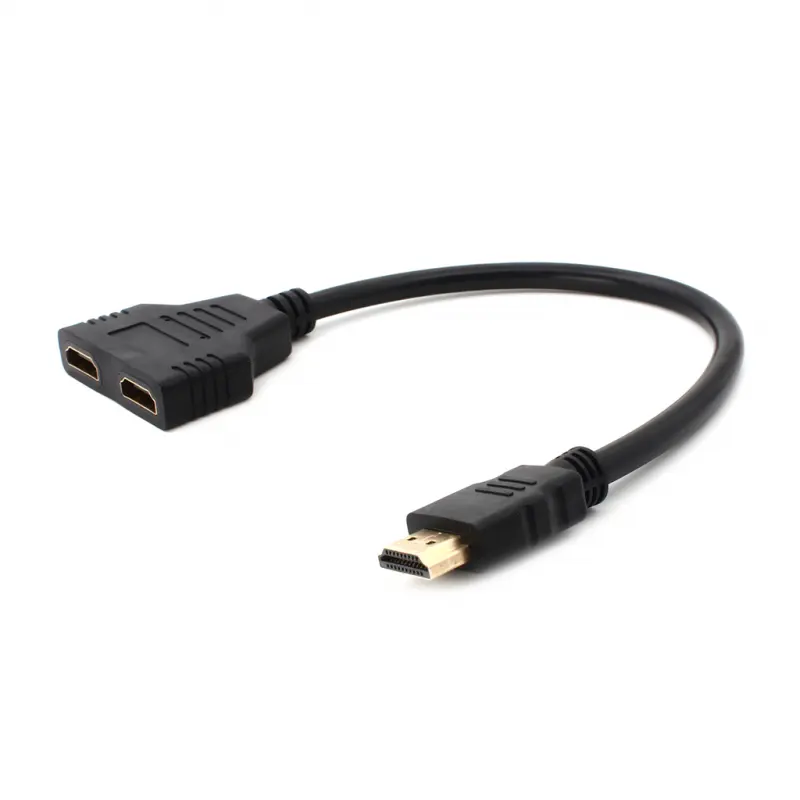 JWD-HDMI22 Adapter HDMI M na 2 HDMI Ž