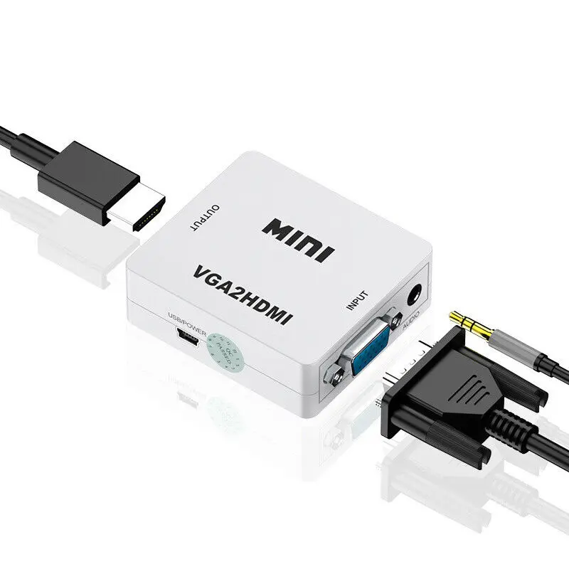 JWD-H2 Adapter Box VGA na HDMI