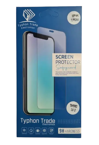 Typhon Zaštitno staklo za telefon Iphone 12 Pro Max, Tempered 2.5D