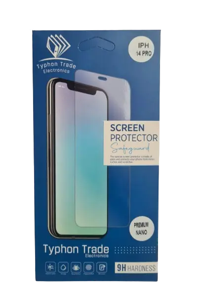 Typhon Zaštitno staklo za telefon Iphone 14 Pro, Premium Nano