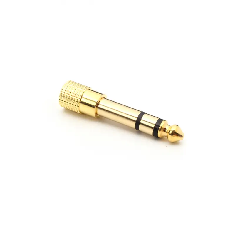 JWD-AD43 Adapter, 3.5mm na 6.3mm, Zlatni