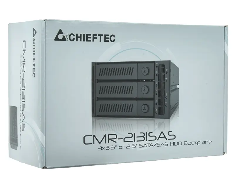 CHIEFTEC Fioka za hard disk crna