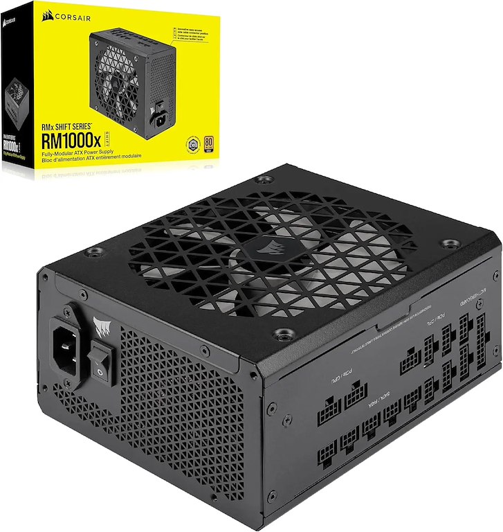 Corsair napajanje SHIFT RM1000x 1000W/ATX/80+Gold/crna