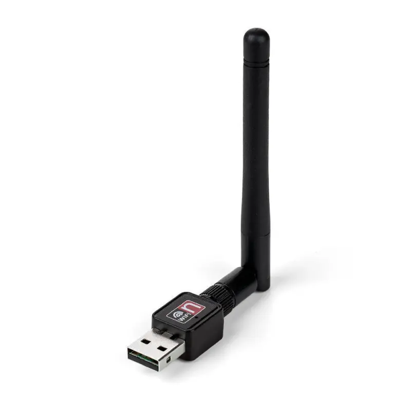 JWD-U61 WiFi N USB Adapter sa antenom, 2.4GHz, 2DB, 150Mb, Crni