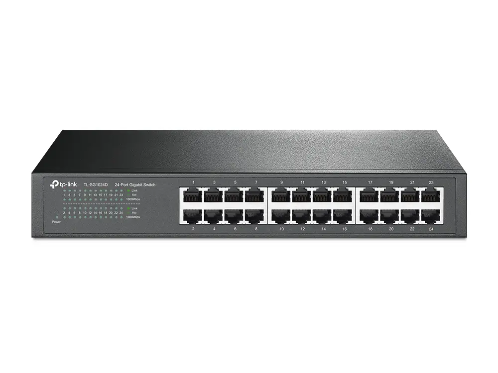 TP - LINK Switch 24-port TL-SG1024D crni