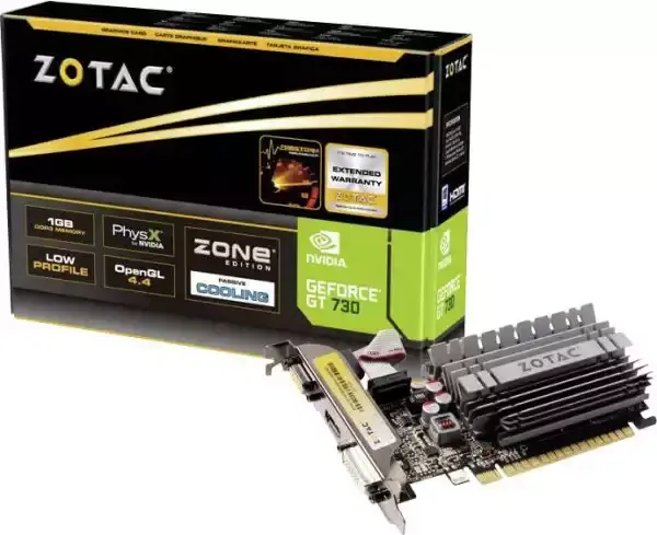 ZOTAC Grafička kartica GT 730 2GB DDR3 64 BIT DVI/HDMI/VGA