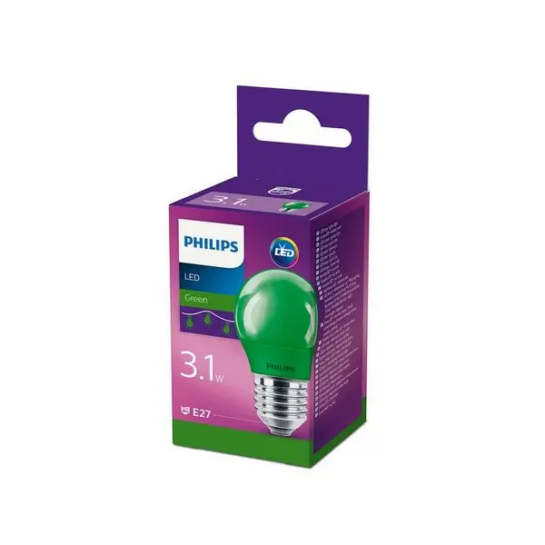 Philips Sijalica PS630 LED E27 3.1W(25W) zelena