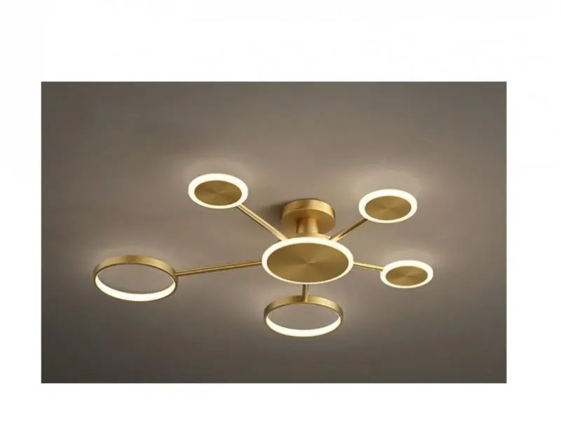 VESTA 367 Plafonska LED svetiljka 27W 3000K, Mesing