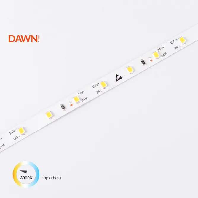 DAWN LED Traka Hl 2835-60-Ww, 24V, Ip20, 5Met, 4.8W/M, 8mm