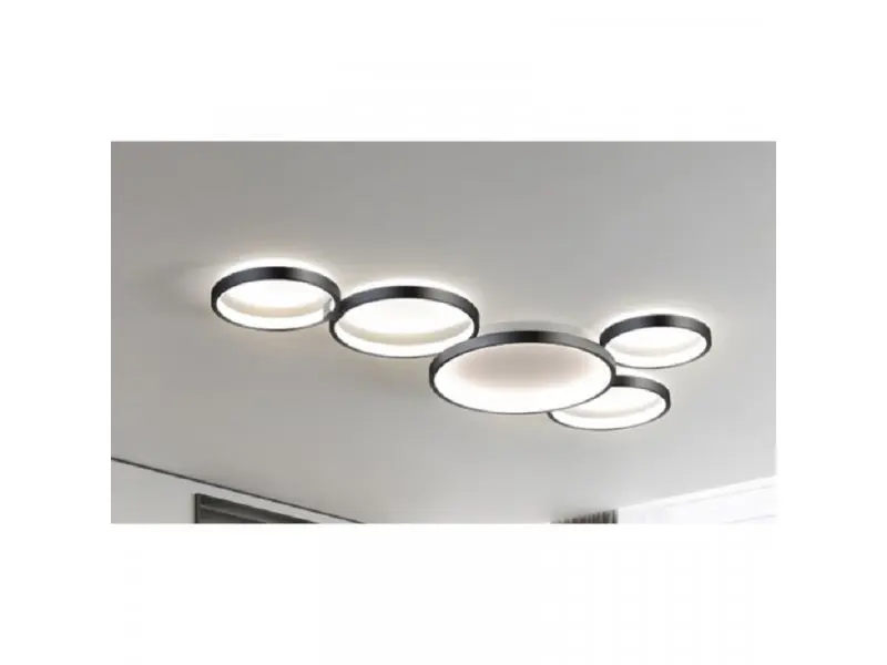 VESTA 373 Plafonska svetiljka, LED, 60W, 3000K, Crna