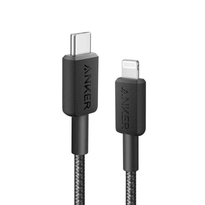 ANKER 322 kabl USB-C na Lightning 0.9m, Crni