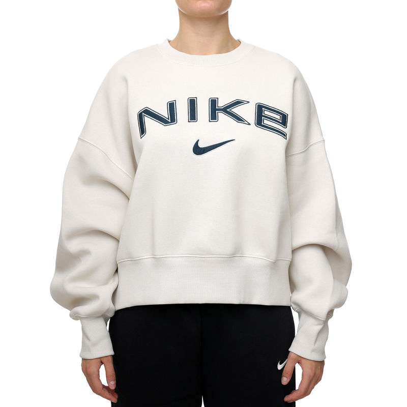 ŽENSKI DUKS NIKE W NSW PHNX FLC OOS LOGO CREW