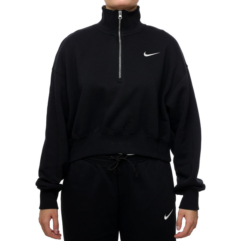 ŽENSKI DUKS NIKE W NSW PHNX FLC QZ CROP