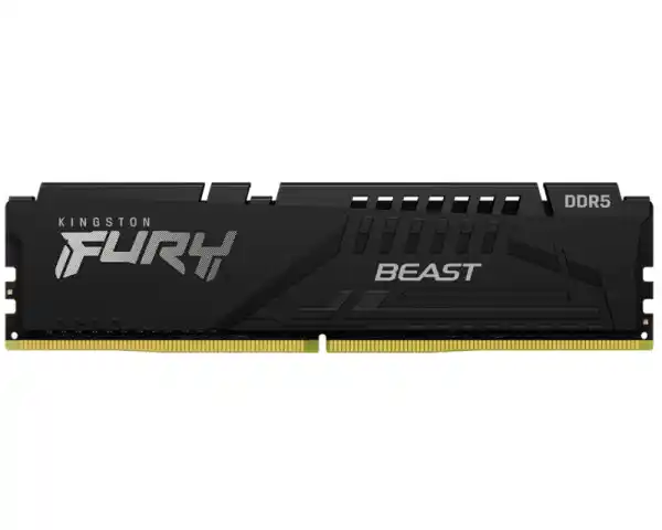 KINGSTON DIMM DDR5 32GB 6400MTs KF564C32BBE-32 FURY Beast Black EXPO