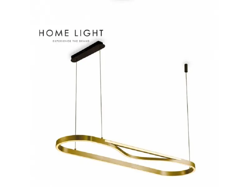 HOME LIGHT Luna 237 Luster, 49W 3000K, Zlatni