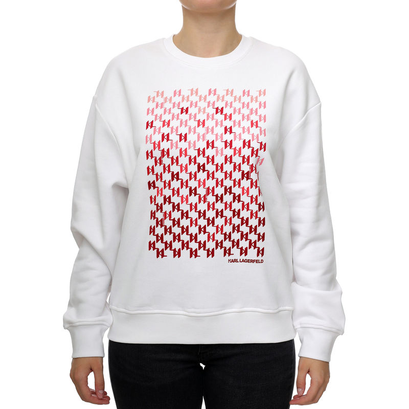 Ženski duks Karl Lagerfeld Kl Gradient Print Sweatshirt