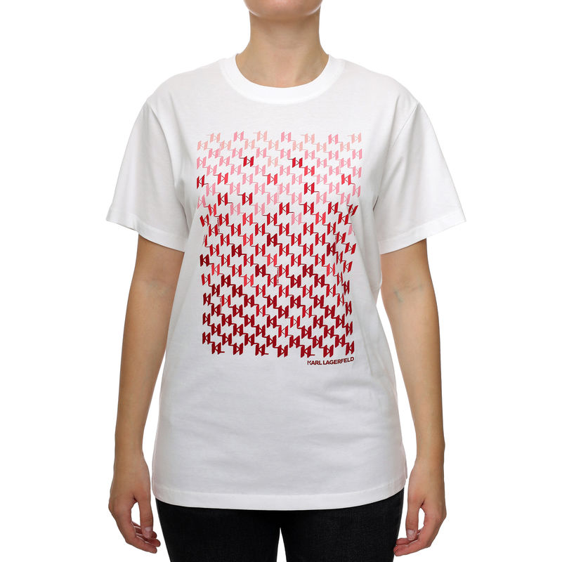 Ženska majica Karl Lagerfeld Kl Gradient Print T-Shirt