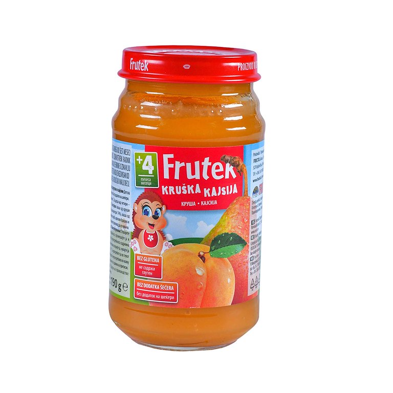 Frutek kašica kajsija/kruška 190g