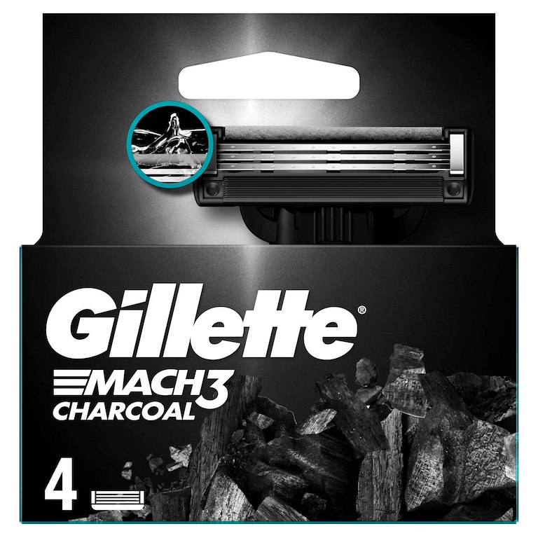 Gillette patrone mach 3 chrcl blades 4/1 gillette