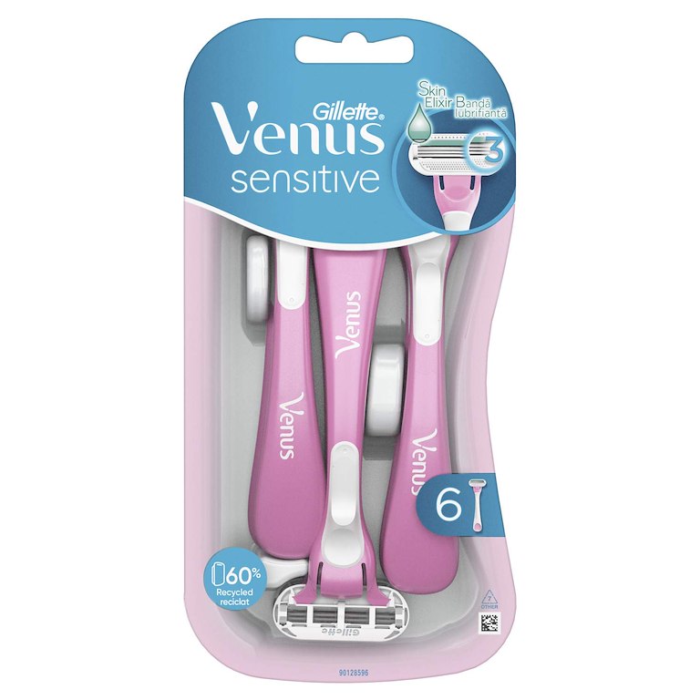 Venus brijač sensitive dispo 6ct venus