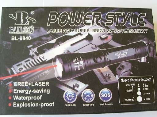 Police CREE led +Laser- Police CREE led +Laser