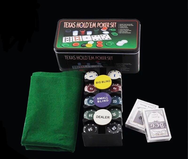 Poker set TEXAS HOLD EM poker set-Poker set TEXAS HOLD EM po