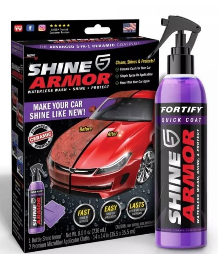 Sprej za poliranje automobila Shine armor – Sprej za poliranje automobila Shine armor