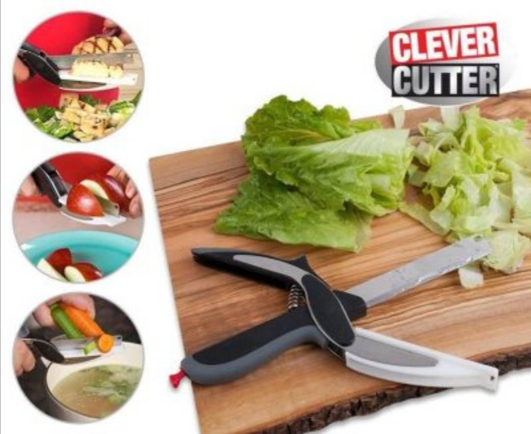 Kuhinjske makaze i nož Clever cutter 2u1 – Kuhinjske makaze i nož Clever cutter 2u1