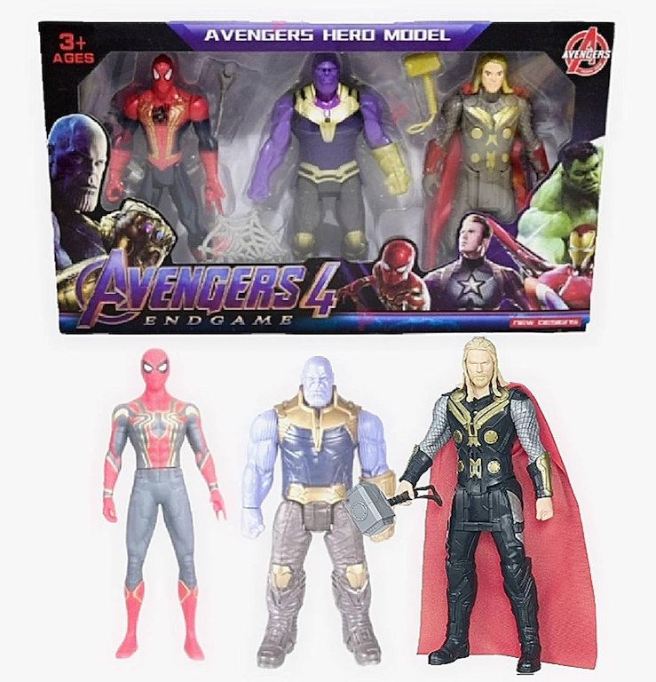 Avengers 3u1 Thor, Thanos i Spiderman – Avengers 3u1 Thor, Thanos i Spiderman