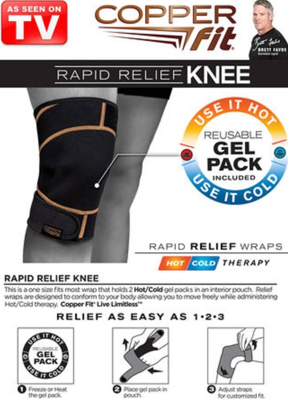 Steznik za koleno Rapid relive knee – Steznik za koleno Rapid relive knee