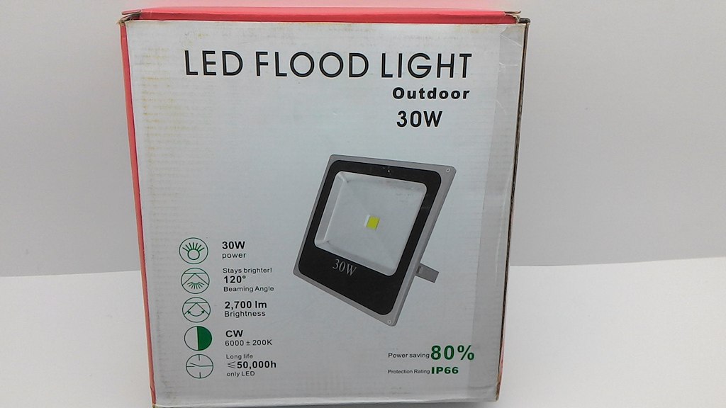 Led reflektor 30w ip66 outdoor 12v