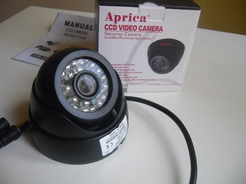 KameraCCD video camera 24led – Kamera dan i noc- CRNA