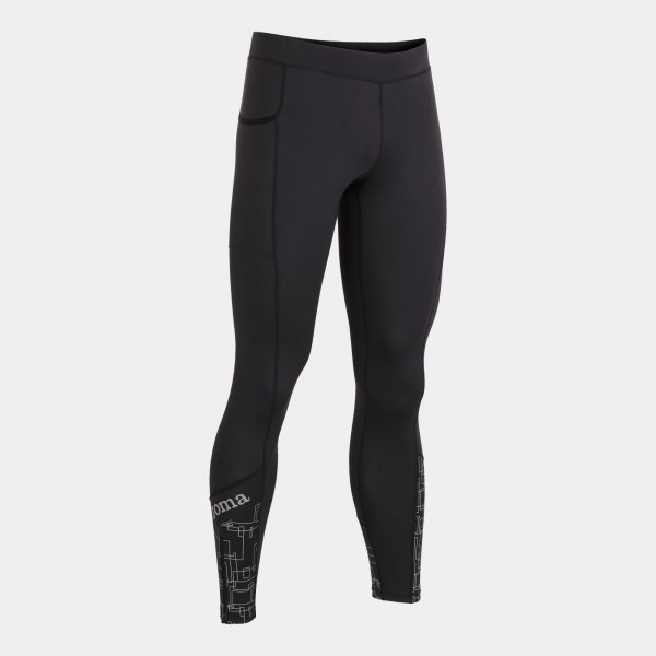 ELITE VIII LONG TIGHTS bežecké nohavice čierna L