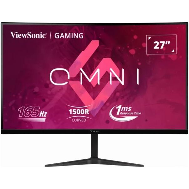 Monitor Gaming 27 Viewsonic VX2718-PC-MHD 1920x1080/Full HD/VA//165Hz/1ms/HDMI/DP/Curved