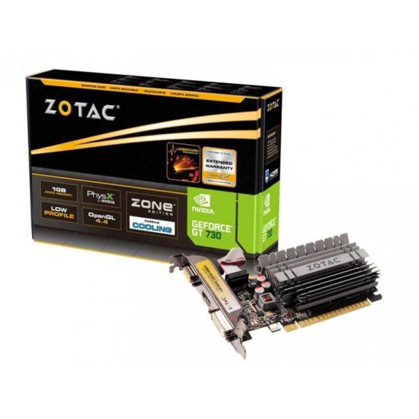 Grafička karta Zotac GT 730 2GB DDR3 64 BIT DVI/HDMI/VGA