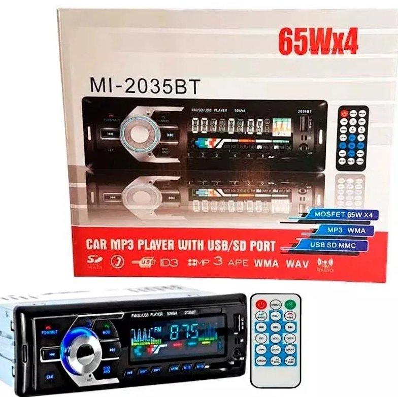 Auto radio model MI-2035BT – Auto radio model MI-2035BT