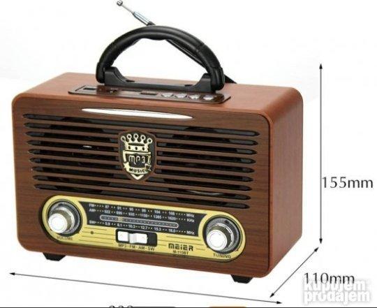 Radio na baterije i struju – retro izgled – M – 115BT – Radio na baterije i struju – retro izgled – M – 115BT