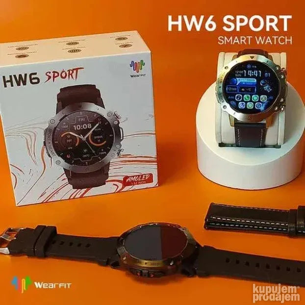 SmartWatch – Smart satovi – Pametan sat HW6 SPORT