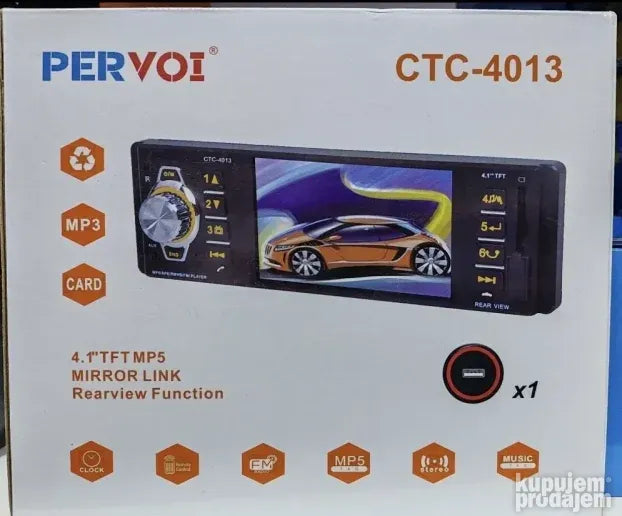 Auto Radio MP5 MULTIMEDIA – MP5 Radio Player CTC-4013