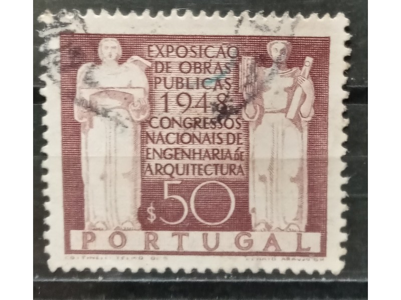 PORTUGAL 1948 - KONGRES ARHITEKTURE