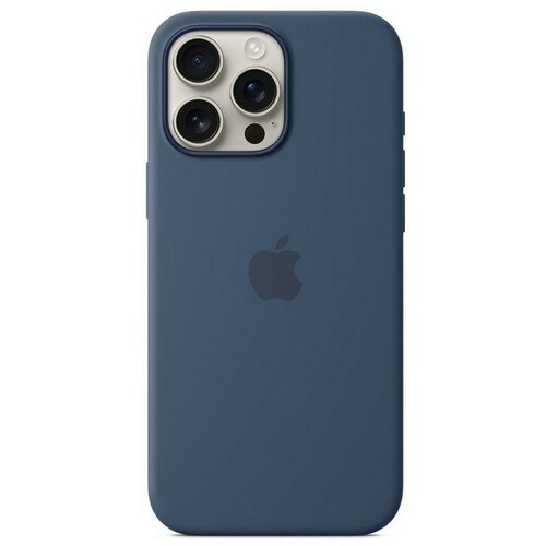 APPLE iPhone 16 Pro Max Silicone Case with MagSafe Denim myyu3zm/a