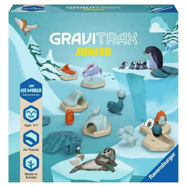 Ravensburger društvena igra – Gravitrax Junior dodatak severni pol