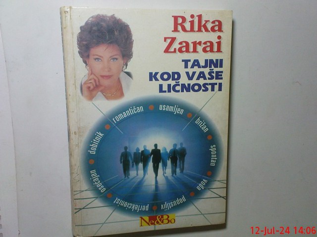 RIKA ZARAI  -  TAJNI KOD VASE LICNOSTI