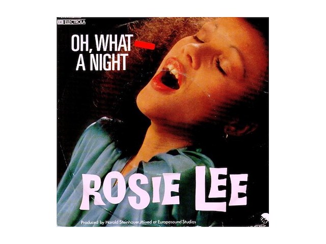 Rosie Lee – Oh, What A Night Vinyl, 7`, Single, 45 RPM