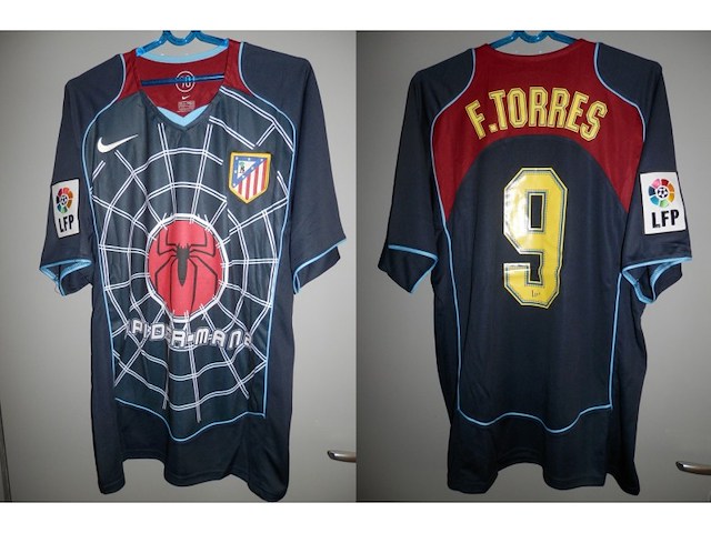 Atletico Madrid dres 2004-05 Fernando Torres 9