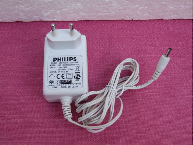 Philips adapter 6V 2.4A ORIGINAL + GARANCIJA!